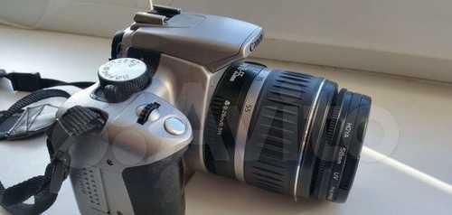 Зеркальная фотокамера Canon EOS 350D Silver KIT