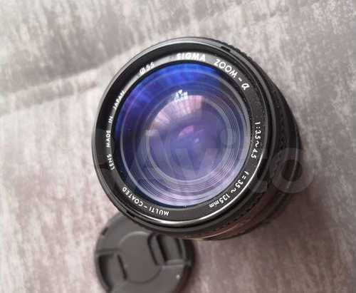 Sigma AF 35-135 mm f/3.5-4.5 Minolta-Sony