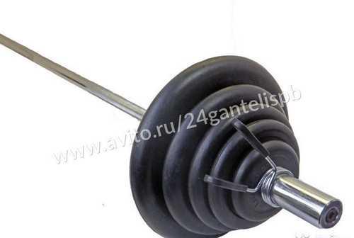 Штанга 87,5 кг, Lite Weights d50мм