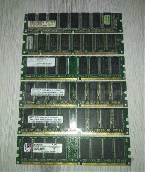 Оперативная память sdram/DDR1/DDR2/DDR3