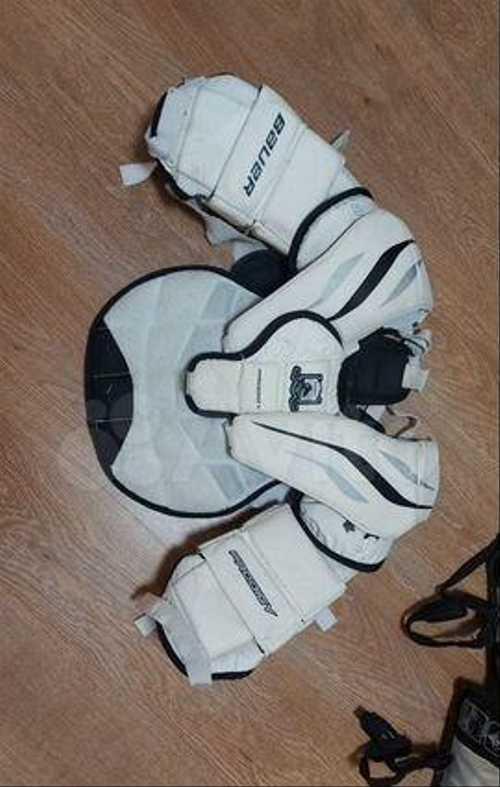 Вратарский нагрудник детский bauer prodigy