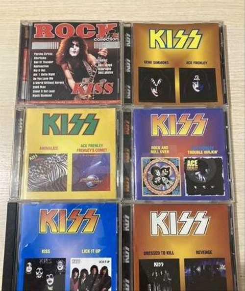 Коллекция из 11 CD группы Kiss (лицензия)