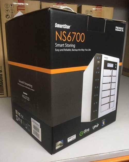 SmartStor NAS-сервер NS6700 на 6 дисков