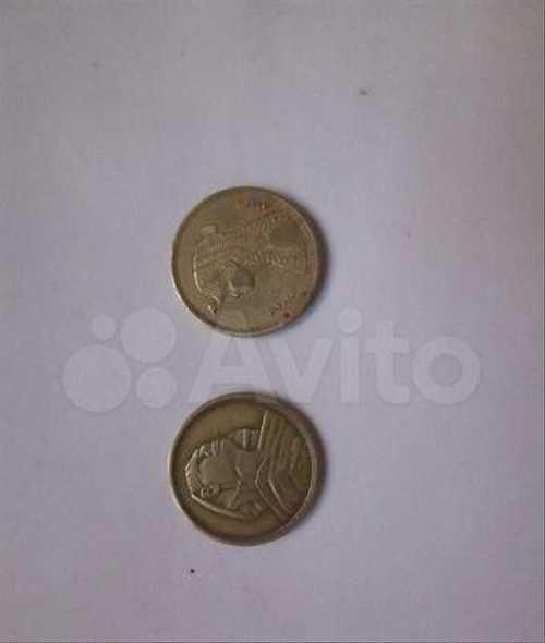 Монеты Египта 1958 и 2010 гг.Меняю