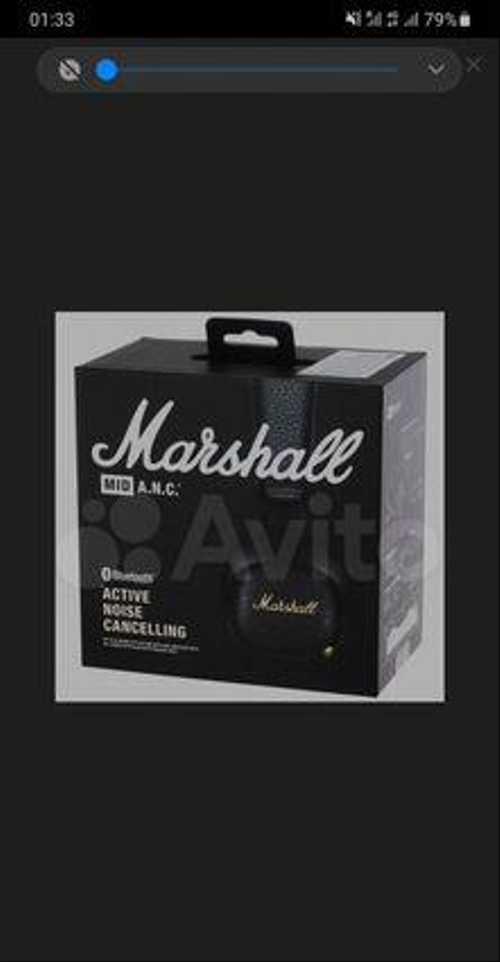 Marshall Mid A.N.C., black