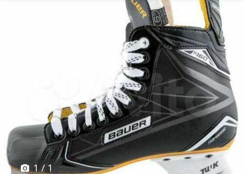 Bauer supreme s140. Хоккейные коньки Bauer Supreme s160. Хоккейные коньки Bauer Supreme 160. Bauer Supreme 160 взрослые. Bauer Supreme s160 коньки купить.