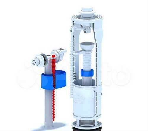 Арматура к смыв. бачку Кноп. анипласт бел бок/подв. WC6050 ани пласт эконом