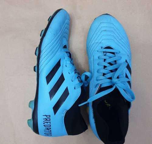 Бутсы Adidas Predator (синие)