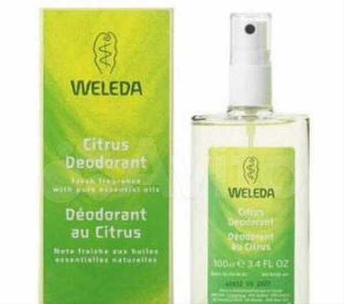 Weleda дезодорант, спрей, Citrus 24 часа, 100 мл