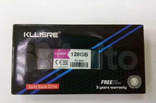 Твердотельный накопитель SSD kllisre m2 2242 128Gb