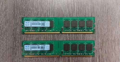 Оперативная память NCP DDR2 4гб