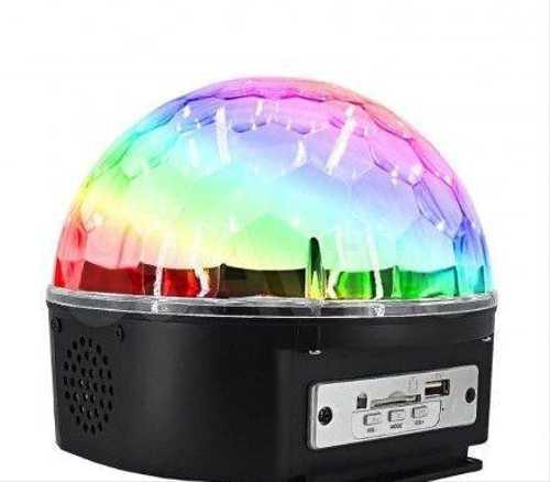 Диско-шар Magic Ball Light (USB,MP3,SD,AUX,LED)