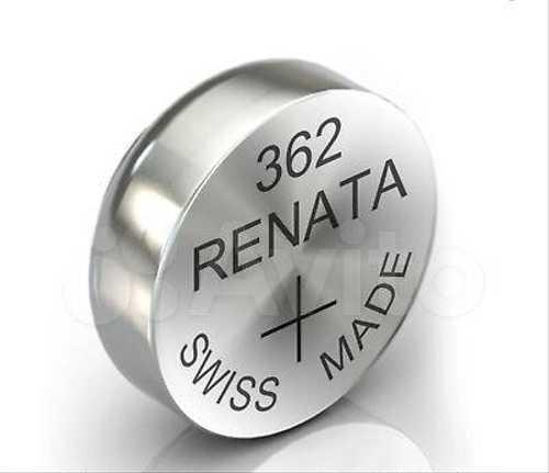 Батарейка Renata 362, 2 шт