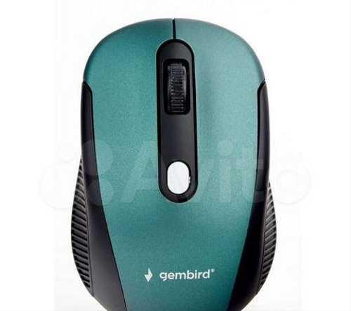 Мышь беспроводная Gembird musw-420-2 зеленый