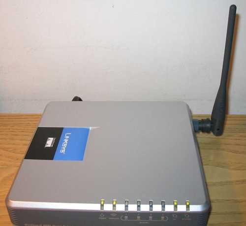 Linksys Wi-Fi-adsl2+ марштуризатор (роутер)
