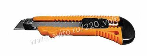 Нож FIT 10228 технический 18мм усиленный
