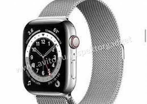 Apple Watch S6 44 Серебро