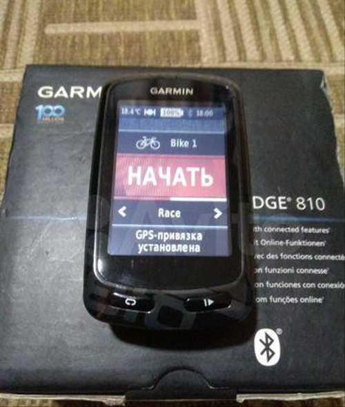 Garmin edge 810 велокомпьютер