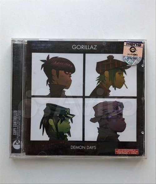 Cd диски gorillaz и Green Day