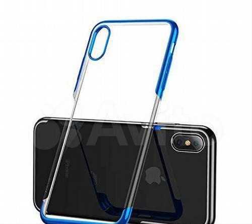 Чехол Baseus Glitter Case (wiapiph65-DW03) для iPhone Xs Max (Blue)