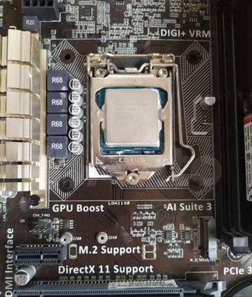 Комплект i5 4690k, Asus z97-K