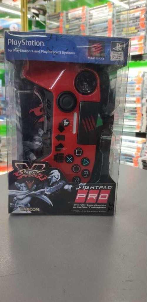 Геймпад PS4 Mad Catz Street Fighter FightPad PRO