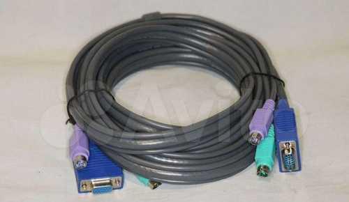 Кабель для компьютера KVM кабель aten 2L-1003P/C