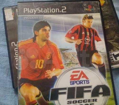 Игры для PS2 - fifa 2005, socom