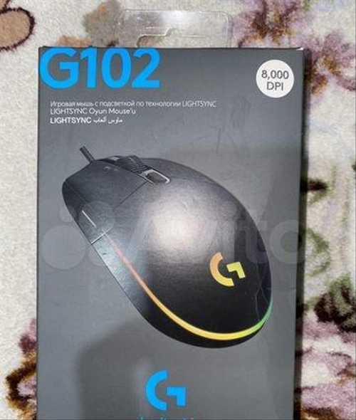 Игровая мышь logitech G102 lightsync