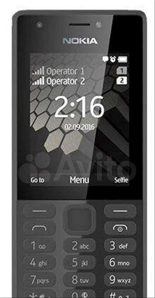 Мобильный телефон Nokia 216 DS черный