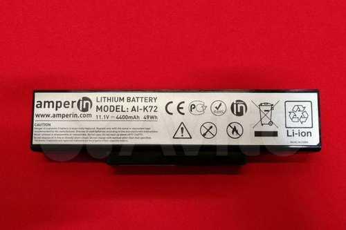 009181 Аккумуляторная батарея для ноутбука Asus K72 5200mAh OEM