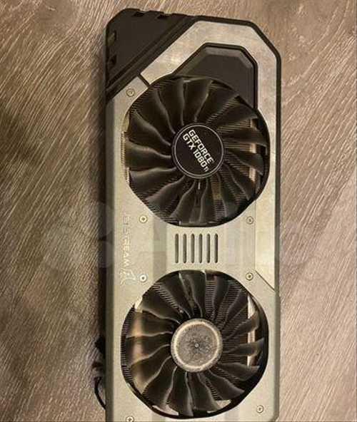 Охлаждение palit jetstream 1080ti