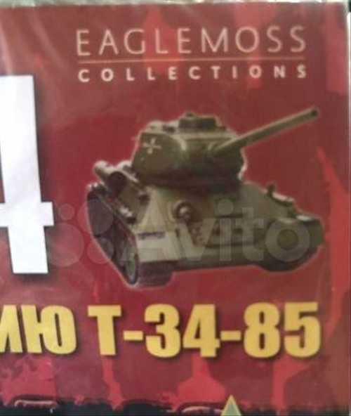 Модель танка т-34 eaglemoss