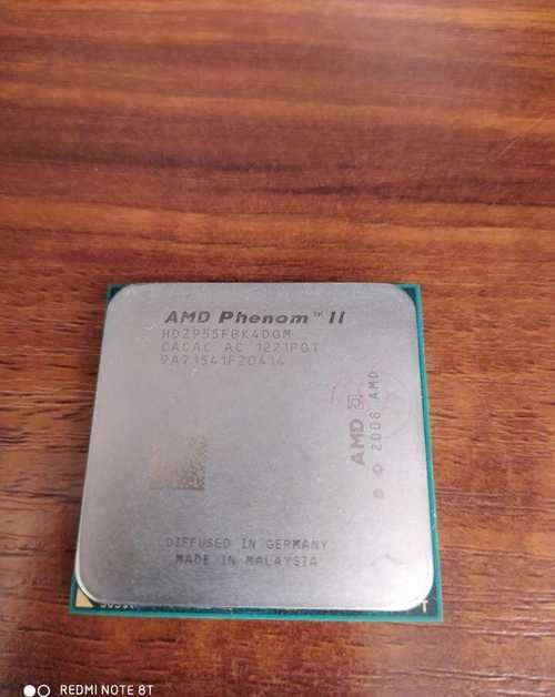 Процессор AMD phenom