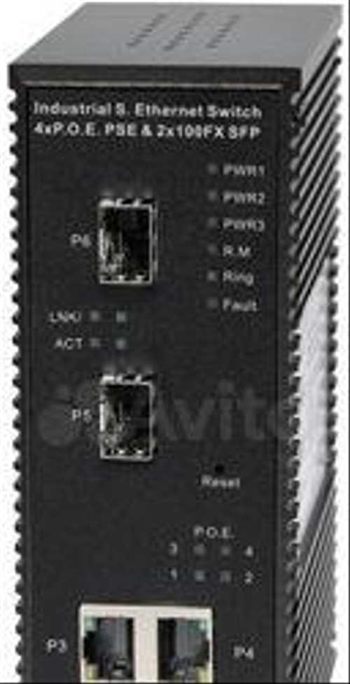 Промышленный коммутатор (nsgate) NIS-3500-2204PS