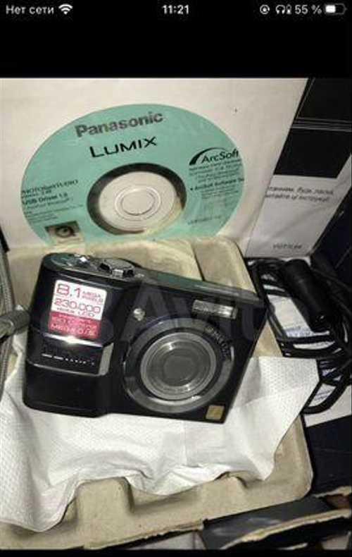 Компактный фотоаппарат panasonic lumix DMS-ls80