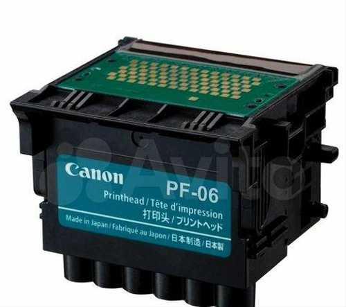 Новая печатающая головка Canon PF-06