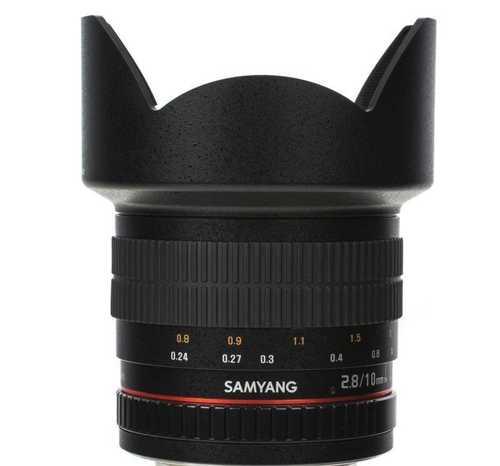 Объектив Samyang 10mm f/2.8 ED AS NCS CS Canon M