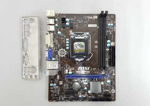 Материнская плата MSI H81M-P33, s1150