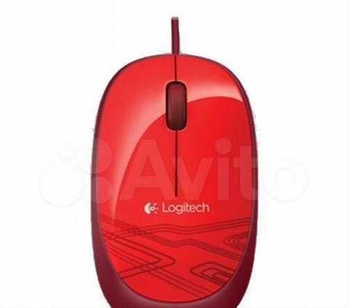 Мышь Logitech M105 Red проводная