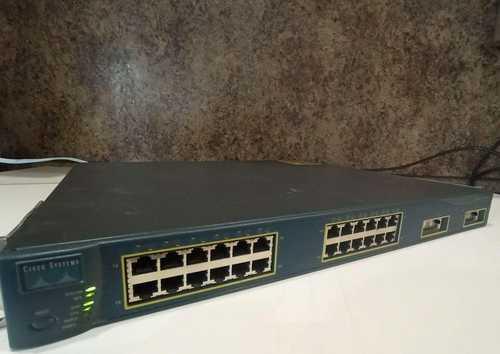 Коммутатор Cisco 3550 24 порта + 2 gbic