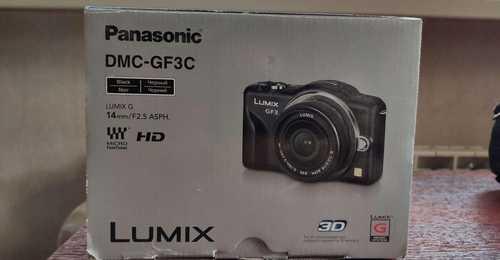Компактный фотоаппарат Panasonic GF-3 с 14mm f2. 5