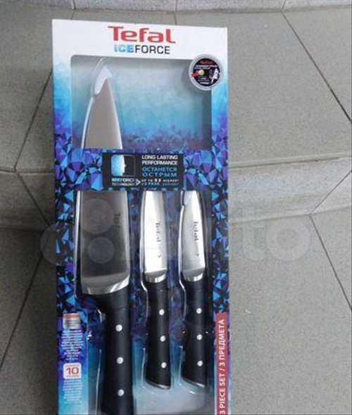 Набор кухонных ножей Tefal Ice Force
