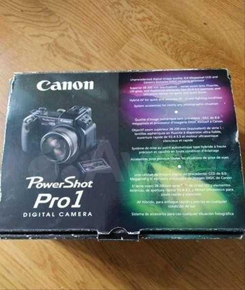 Фотоаппарат Canon PowerShot Pro 1
