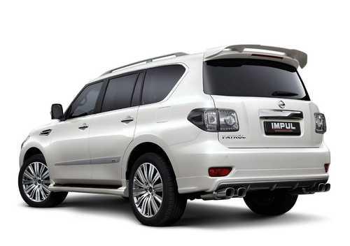 Обвес, губа impul 2 nissan patrol Y62 Тюнинг