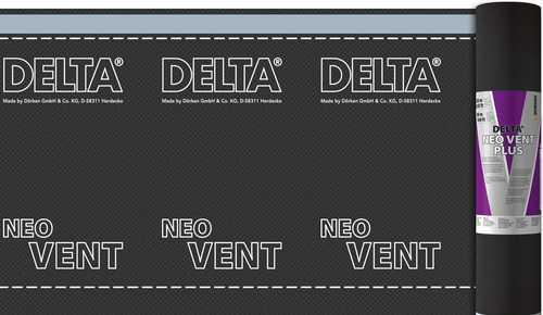 Диффузионная плёнка для крыш delta-NEO vent plus