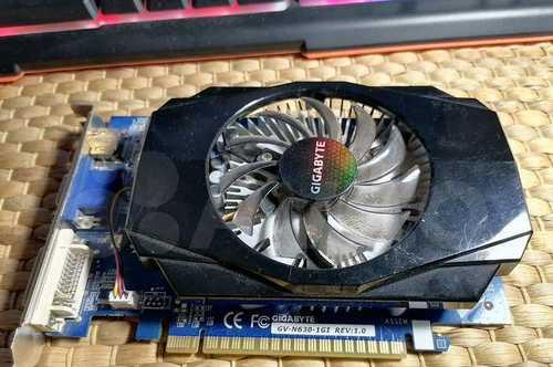 Видеокарты GeForce GT 630 1Gb (Palit и Gigabyte)