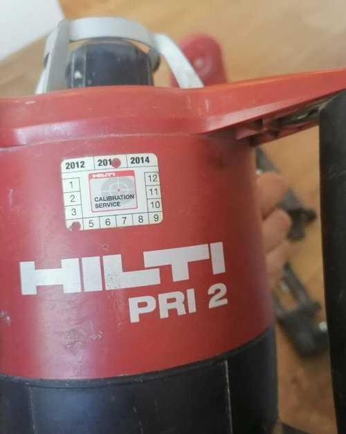 Ротационный лазерный нивелир hilti PR 2
