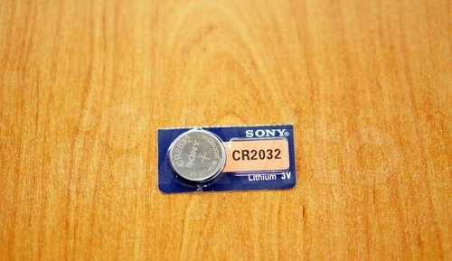 Батарейка Sony CR2032 2032
