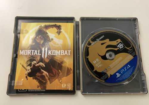 MK 11 Steelbook edition for PS4